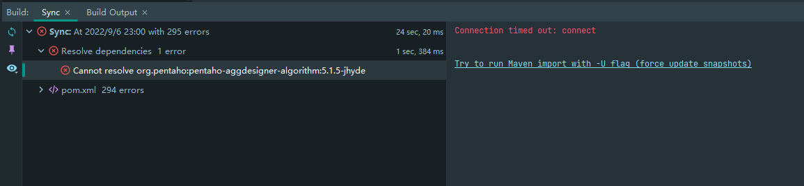 问题随记 —— Cannot Resolve Orgpentahopentaho Aggdesigner Algorithmjar515 Jhyde 源码巴士