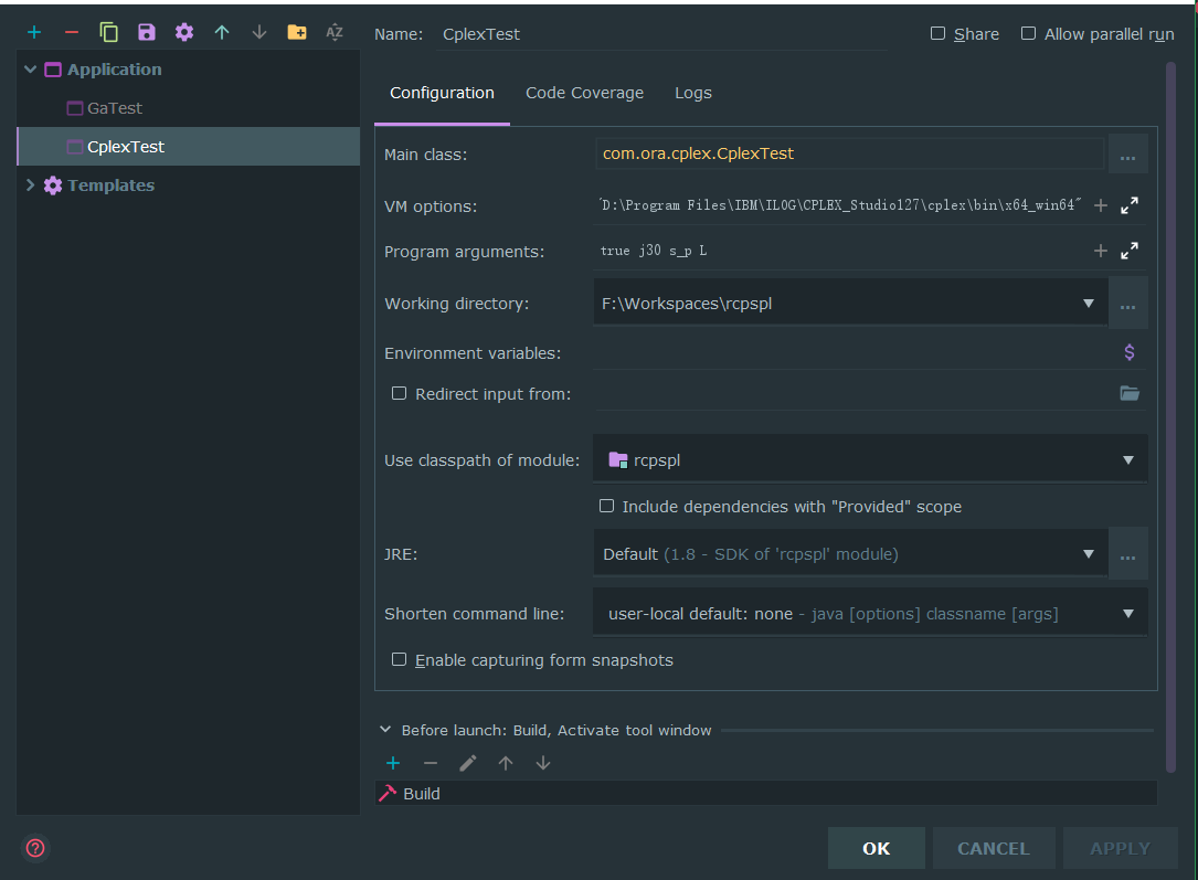 CPLEX在IntelliJ IDEA的配置 – 源码巴士