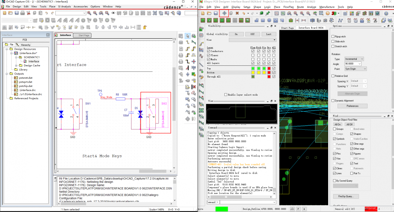 Allegro DXF板框导入及将元器件精准放置到特定位置操作 – 源码巴士