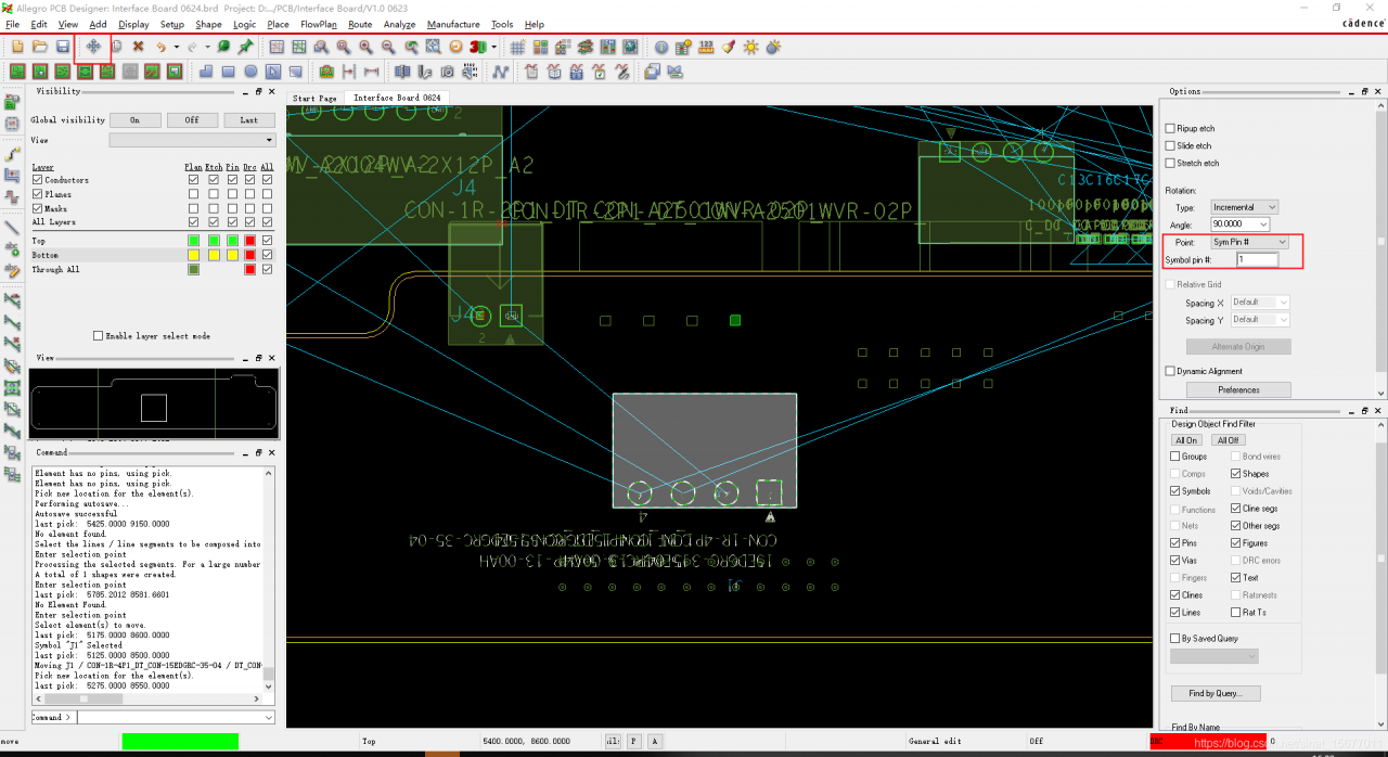 Allegro DXF板框导入及将元器件精准放置到特定位置操作 – 源码巴士