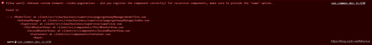 Vue Warn Unknown Custom Element:报错原因及解决方案 源码巴士