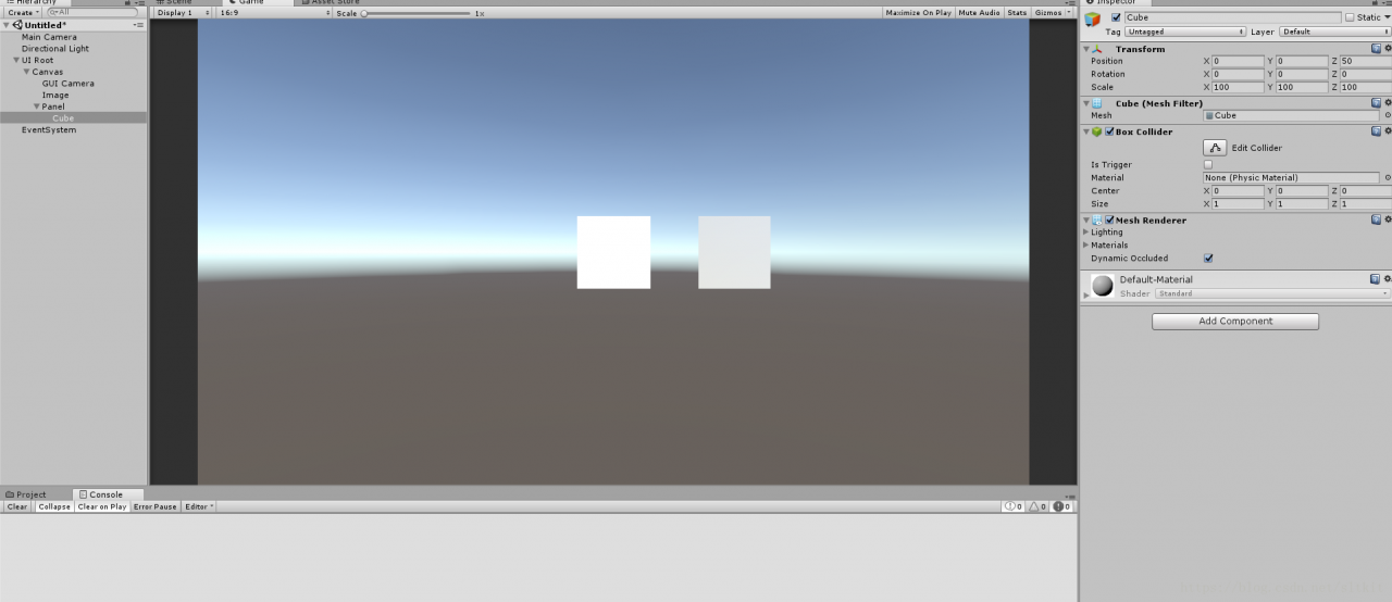 Unity UI显示3D模型 – 源码巴士