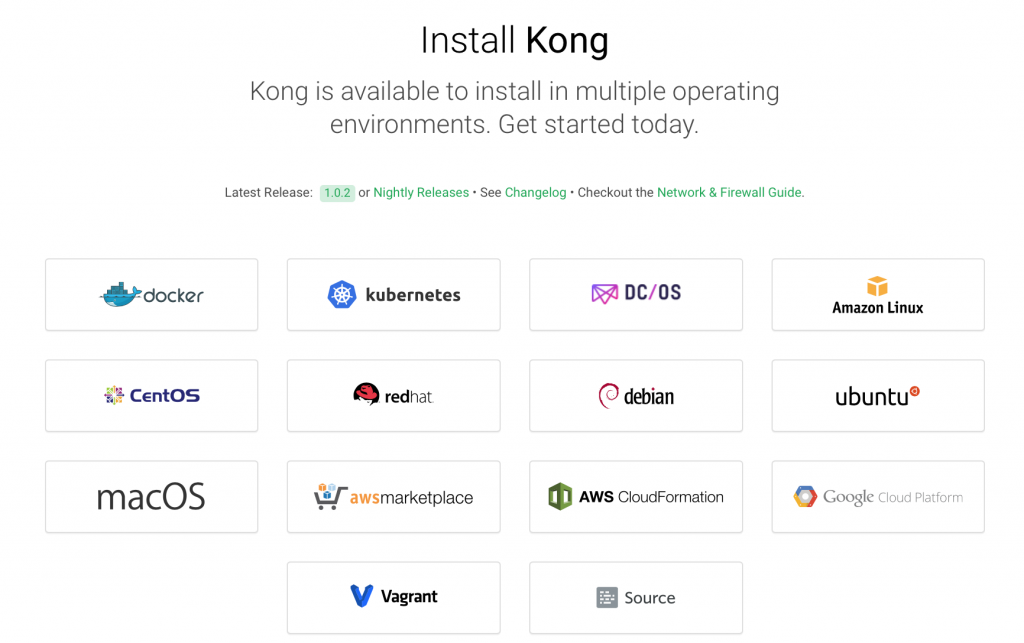 kong使用mysql_Kong官方文档翻译：安装Kong – 源码巴士