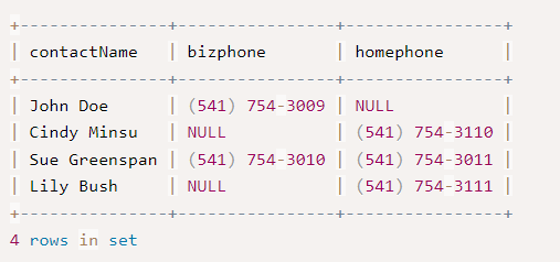 MySQL ifnull()函数 – 源码巴士