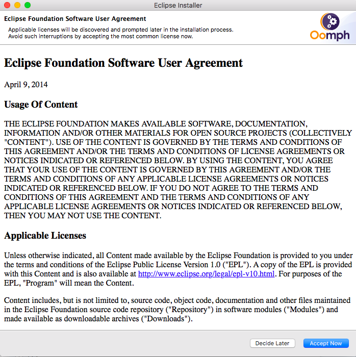 mac上搭建java开发环境(Eclipse、jdk、tomcat、maven的安装和配置) – 源码巴士