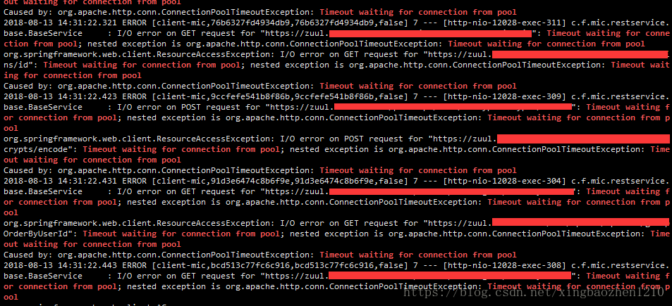 大并发下Timeout waiting for connection from pool 解决方案 – 源码巴士