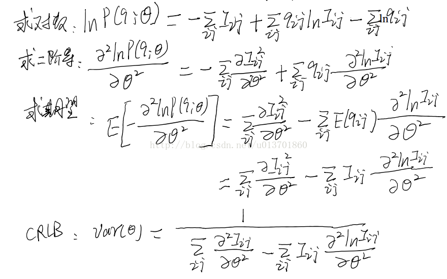 克拉美罗下界 CRLB的计算 – 源码巴士
