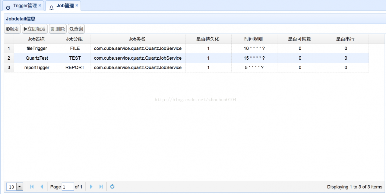 Quartz+Spring 实现任务监控 – 源码巴士