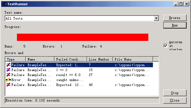 CppUnit安装及使用 – 源码巴士
