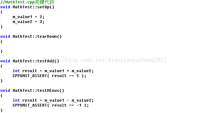 CppUnit安装及使用 – 源码巴士